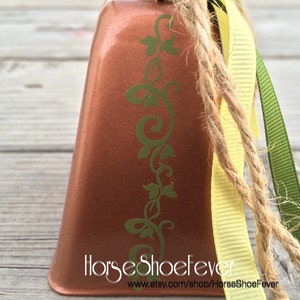 Cowgirl Cowbell. Country Home Decor. Rustic Modern. Baby Shower Gift ...