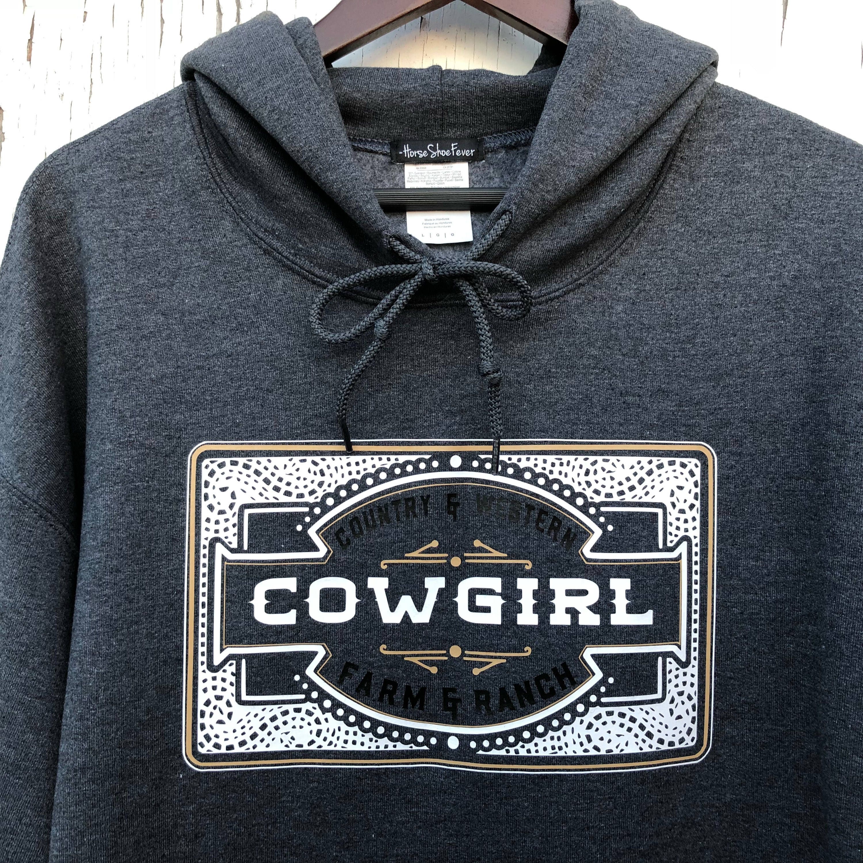 Women's Cowgirl Hoodie Farm Hoodie Ranch Western | Etsy