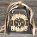 Cow Boss Cowbell Decor Country Western Cattle Cowboy - Etsy