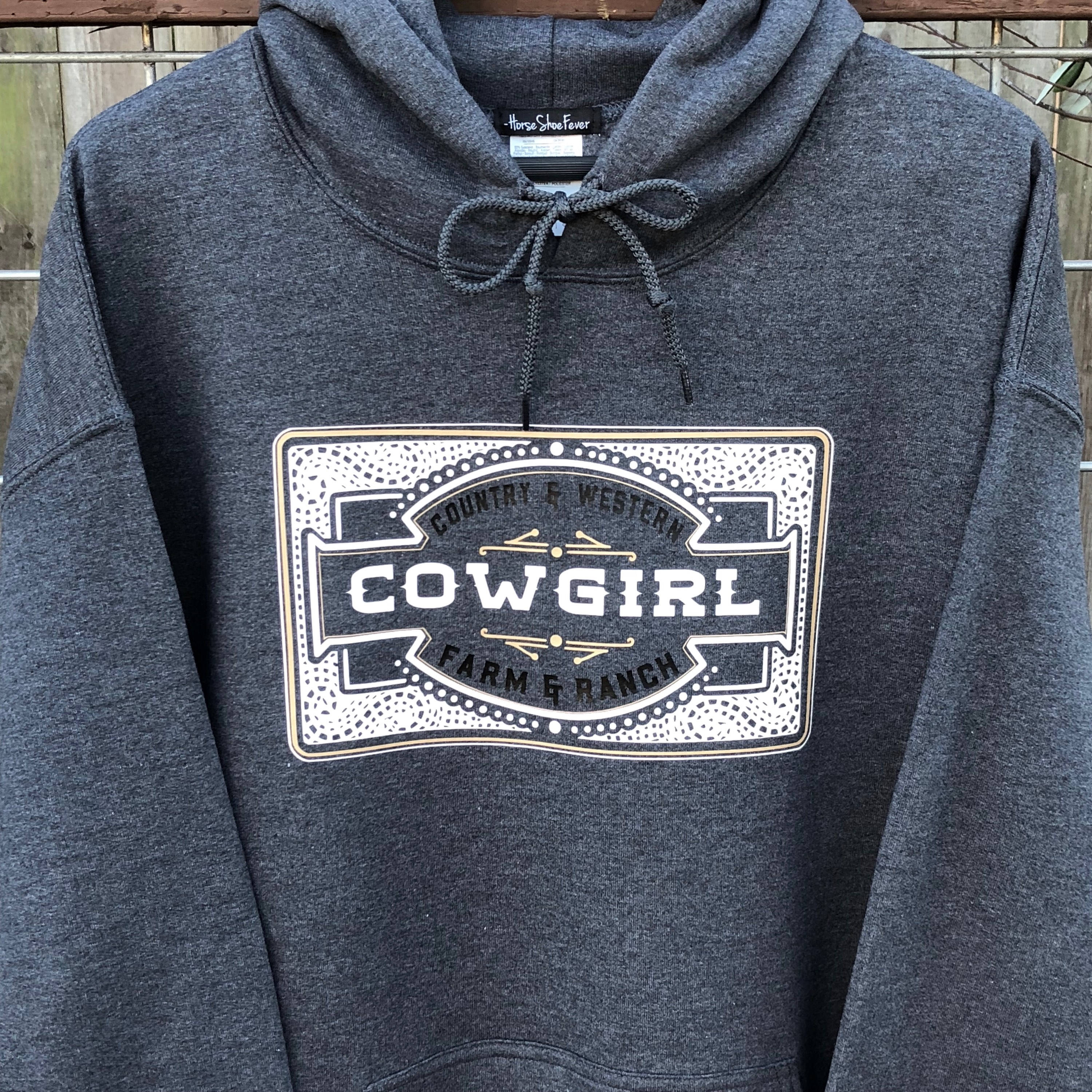 Women's Cowgirl Hoodie, Farm Hoodie, Ranch, Western Sweatshirt, Rodeo ...