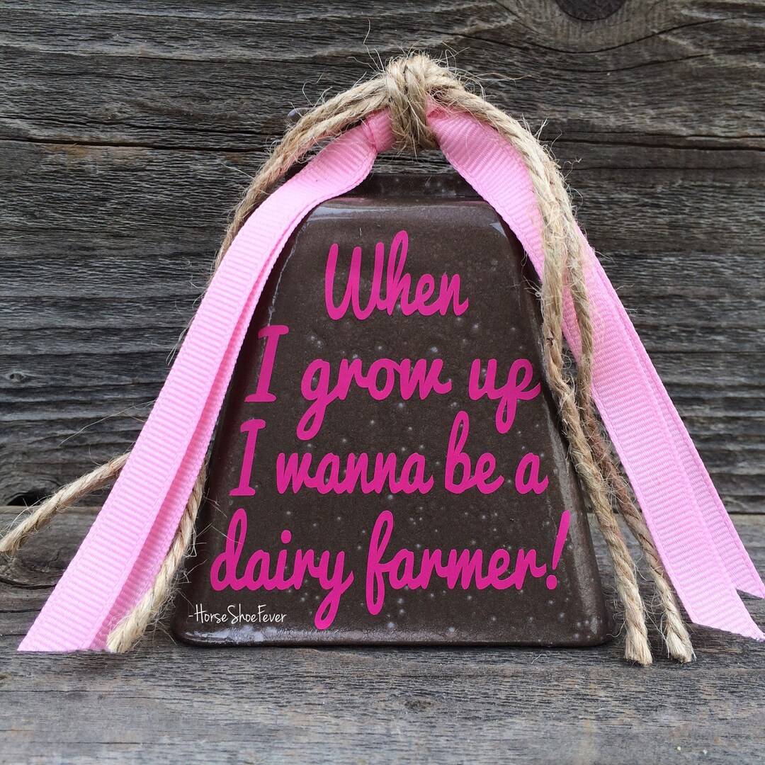 Dairy Farmer Cowbell. Country, Western, Cattle, Ranch, Cowgirl, Ranch ...