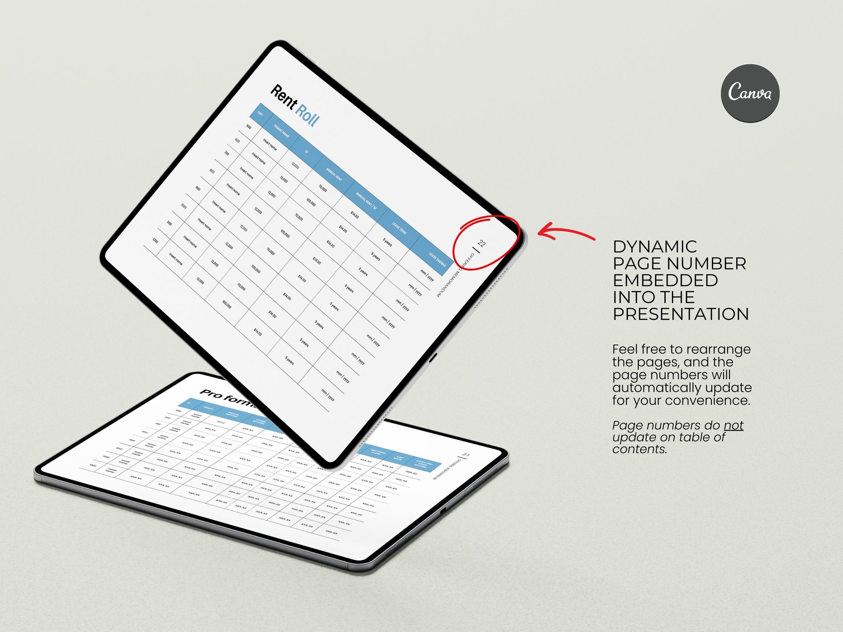 Real Estate Offer Memorandum: Minimalist Design, Canva Template (US ...