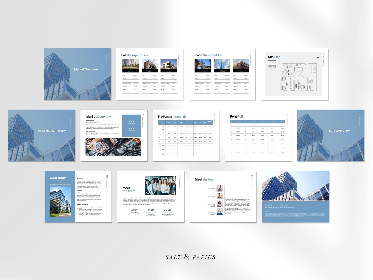 Real Estate Offer Memorandum: Minimalist Design, Canva Template (US ...