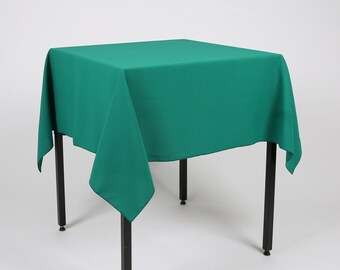Sage Green Square Tablecloth Made From Polyester Fabric Not | Etsy UK