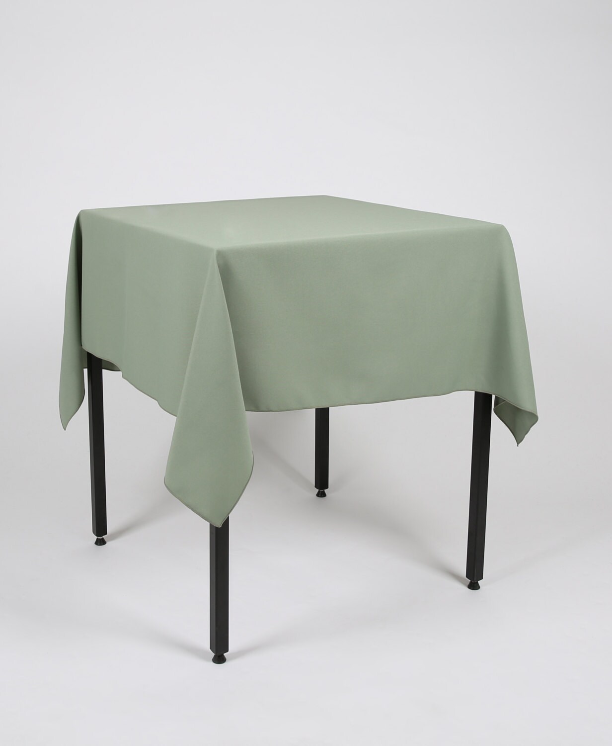 Sage Green Square Tablecloth Made From Polyester Fabric Not - Etsy UK