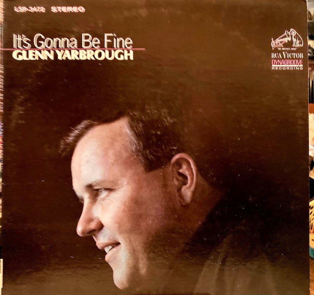 LP. Glenn Yarbrough- "it's Gonna Be Fine" 1965 LPM-3472 Vinyl 12 ...