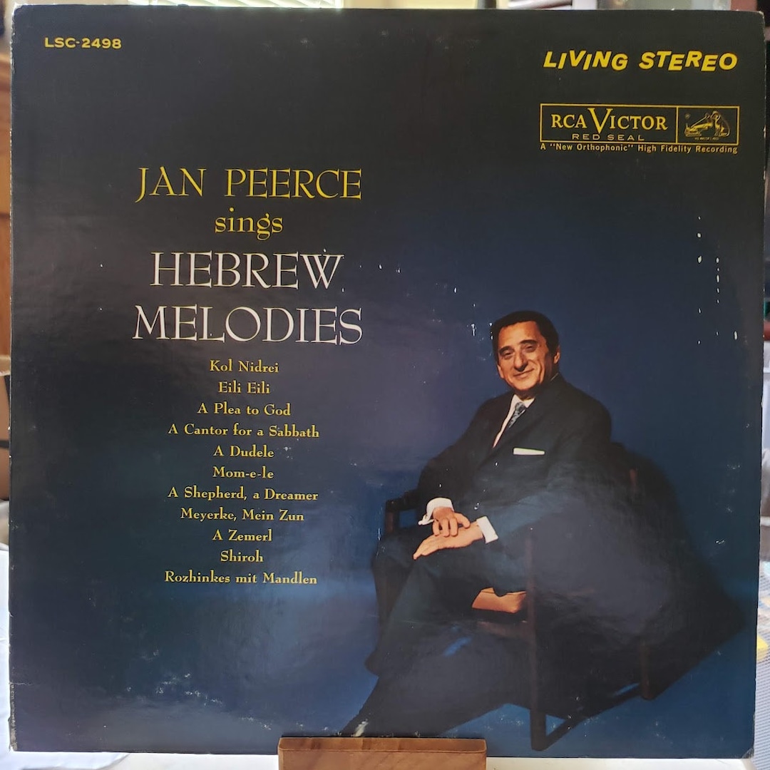LP. Jan Peerce. Sings Hebrew Melodies. 1961. - Etsy
