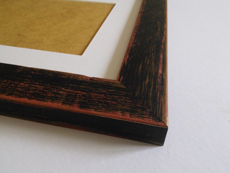 Rustic Black 13x19 Picture Frame Home Decor Black Wall | Etsy