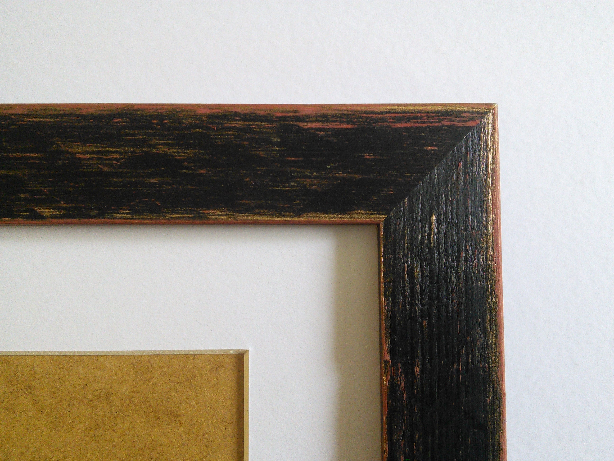 Black Wood Frame Rustic
