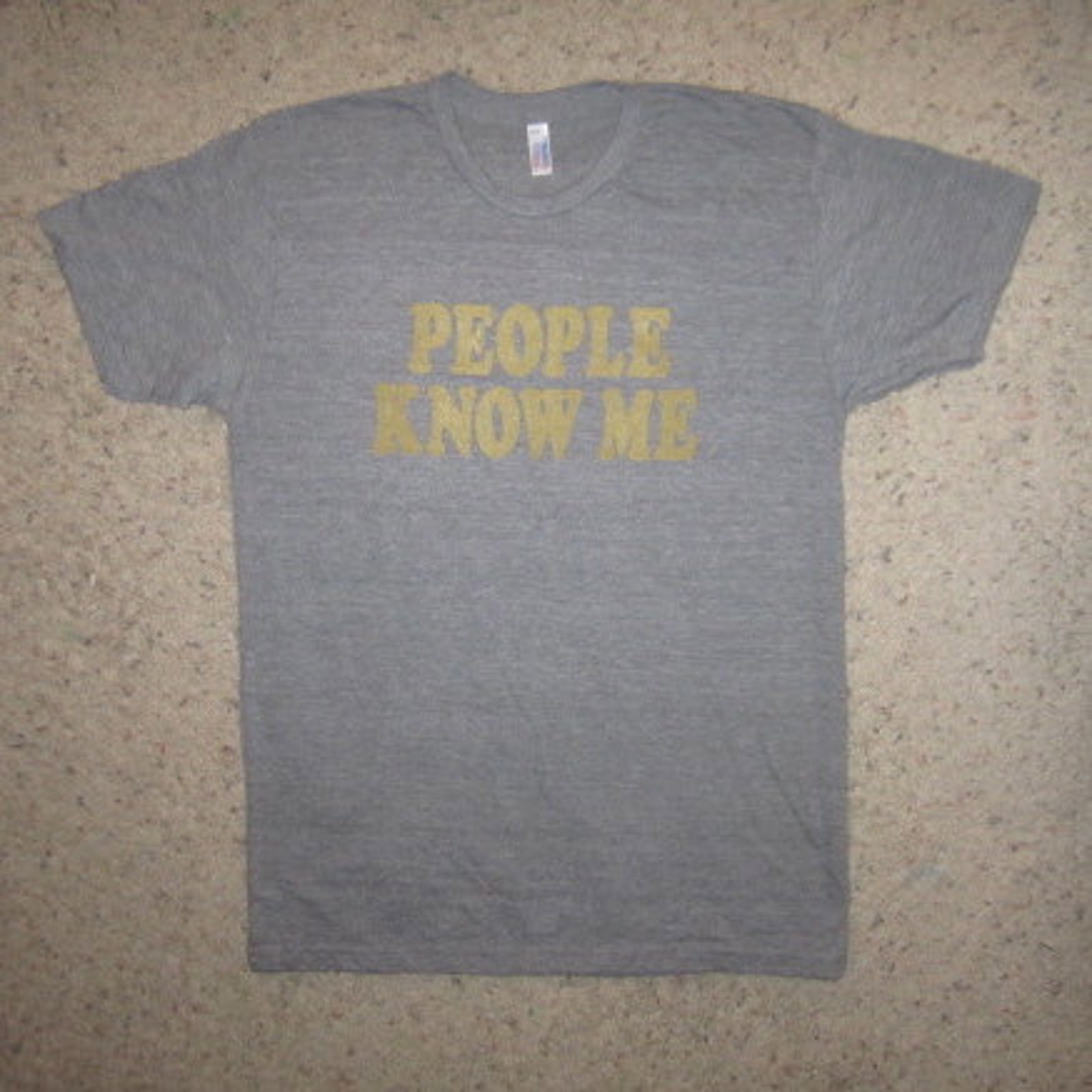 Mens People Know Me T Shirt Funny Humor Vintage Anchorman - Etsy