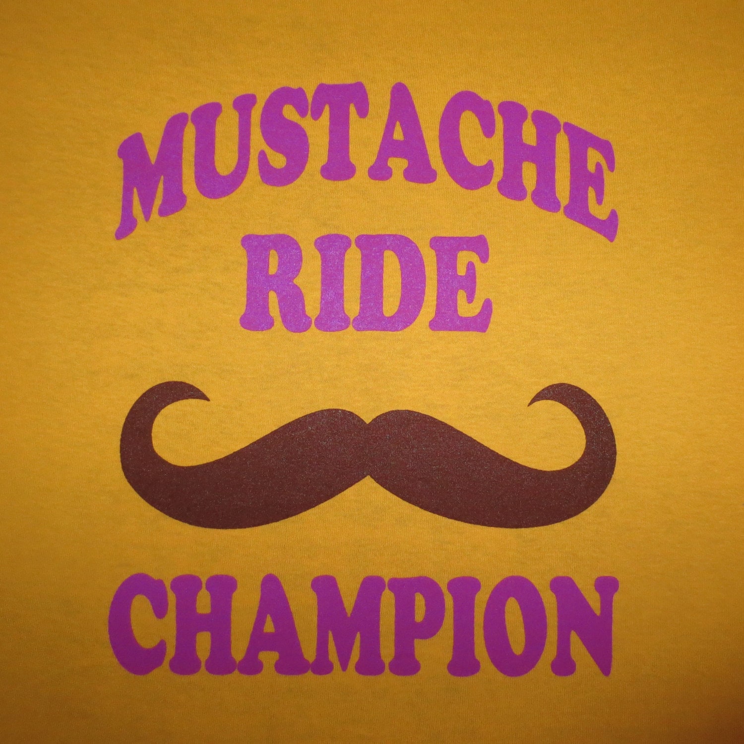 Womens Mustache Ride Champion T Shirt Funny Cute Stache Beard Girls ...