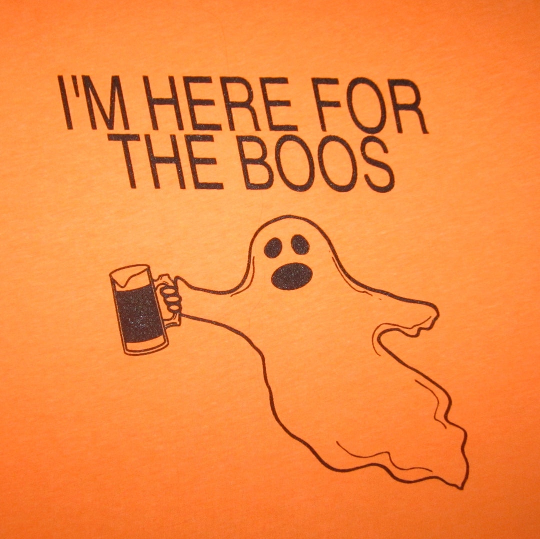 Womens I'm Here for the Boos T Shirt Tee Cute Soft Awesome Graphic ...