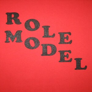 Womens Role Model T Shirt Funny Humor Mentor Big Brother Novelty ...