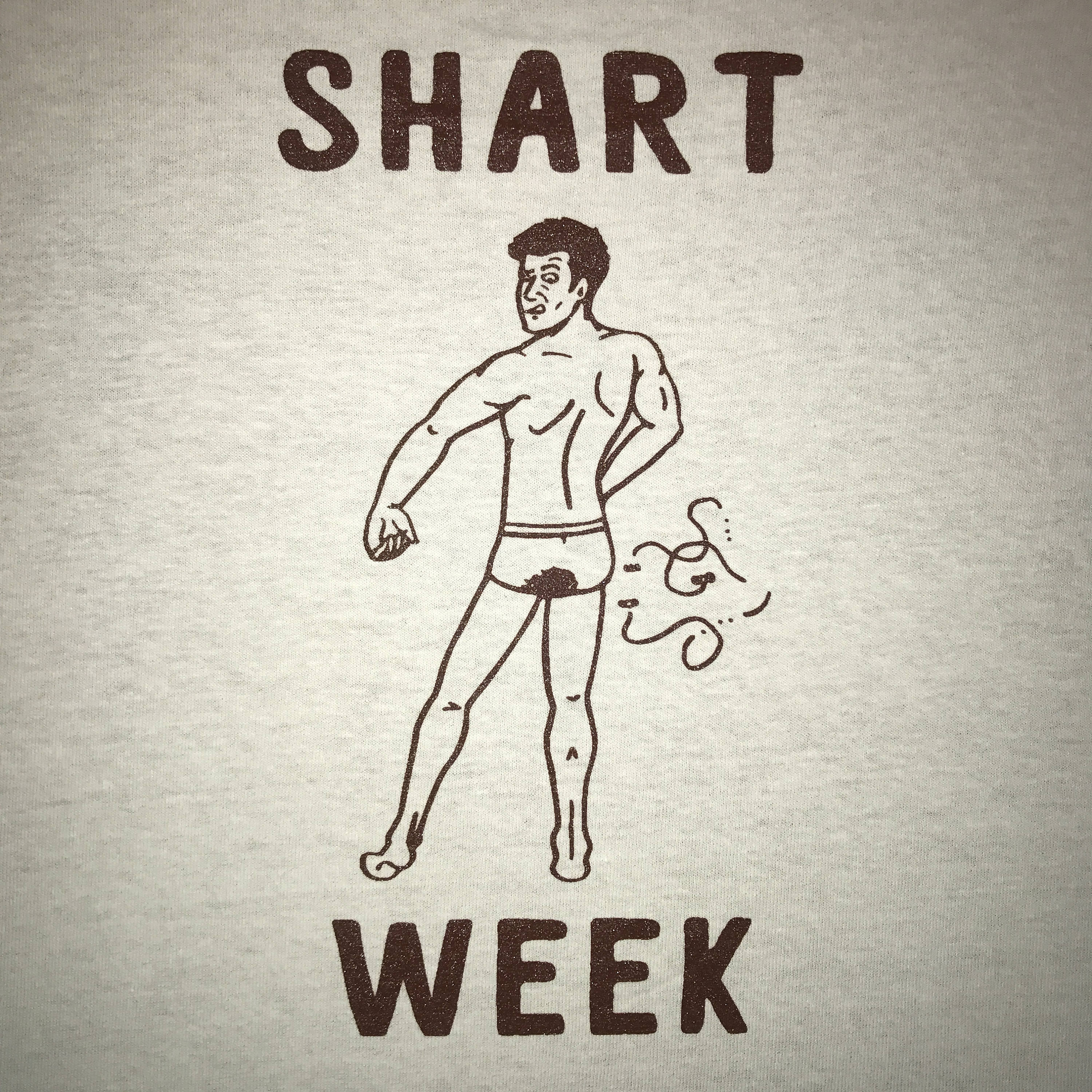 Shart Week T Shirt Funny Novelty Shark Tee Top Gift Present Idea Mens ...