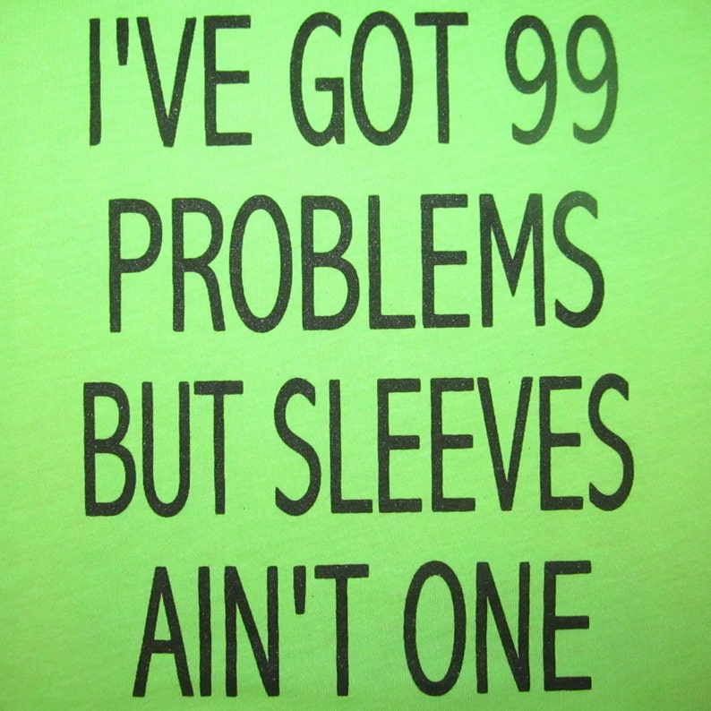 Kids I've Got 99 Problems but Sleeves Ain't One Tank | Etsy