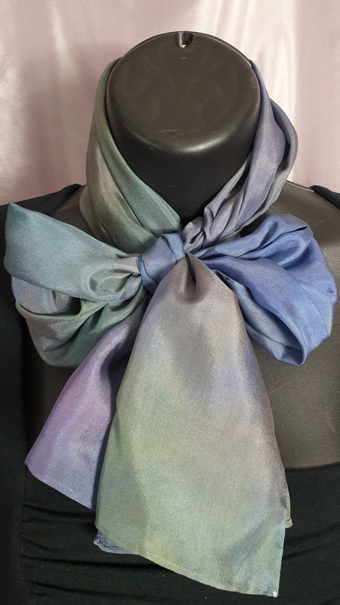 Rectangular Silk Scarf, Scarves, Silk Scarf, Silk Scarves, Gift for Her ...