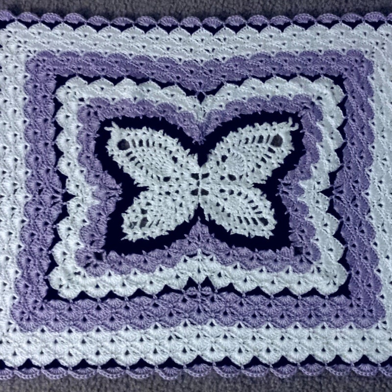 Butterfly Afghan Pattern - Etsy