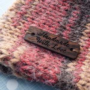 Wooden Garment Labels, Custom Clothing Labels, Personalized Label Tag ...