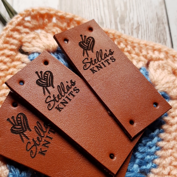 Leather Bag Label - Etsy