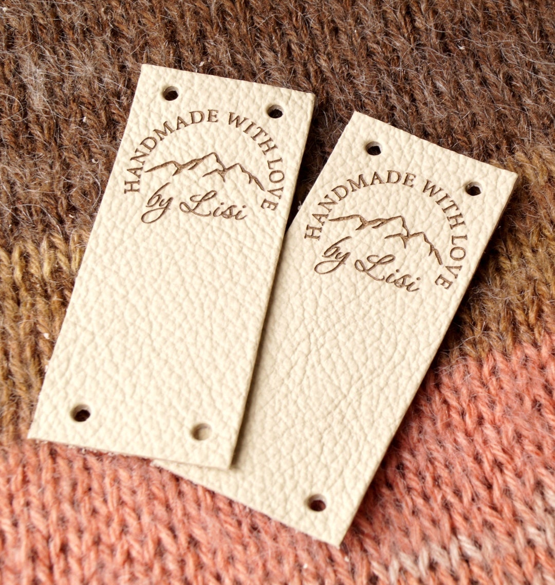 Custom Clothing Labels, Personalized Leather Labels, Branding Logo ...