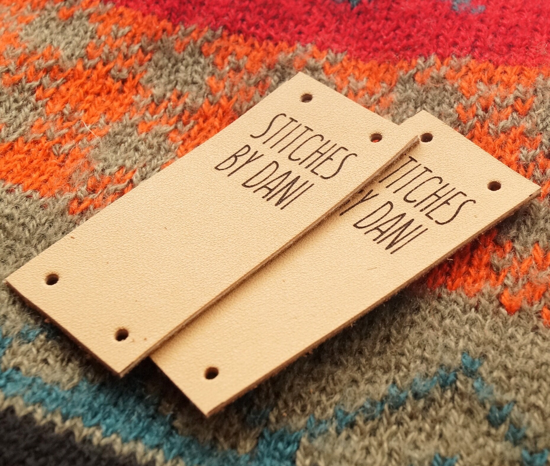 Custom clothing labels leather tags leather labels leather | Etsy