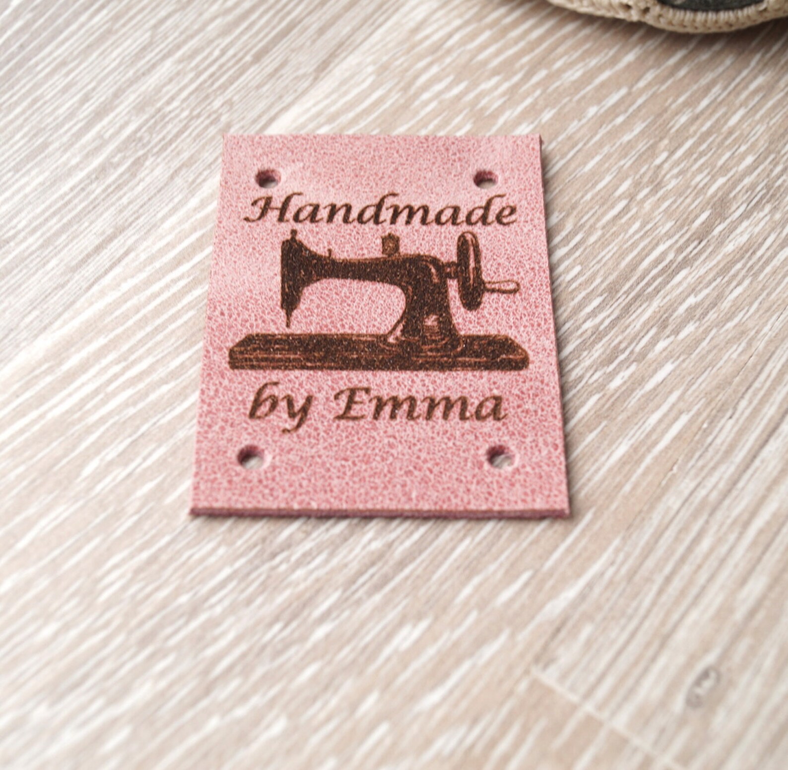 Handmade Sewing Labels Custom Labels Personalized Leather | Etsy