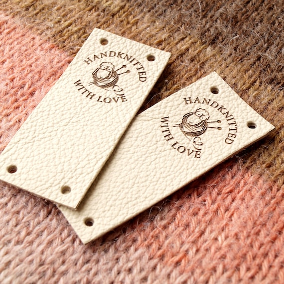 Labels for handmade items custom clothing labels kniting | Etsy