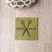 Logo Leather Labels, Custom Labels, Personalized Leather Labels, Care ...