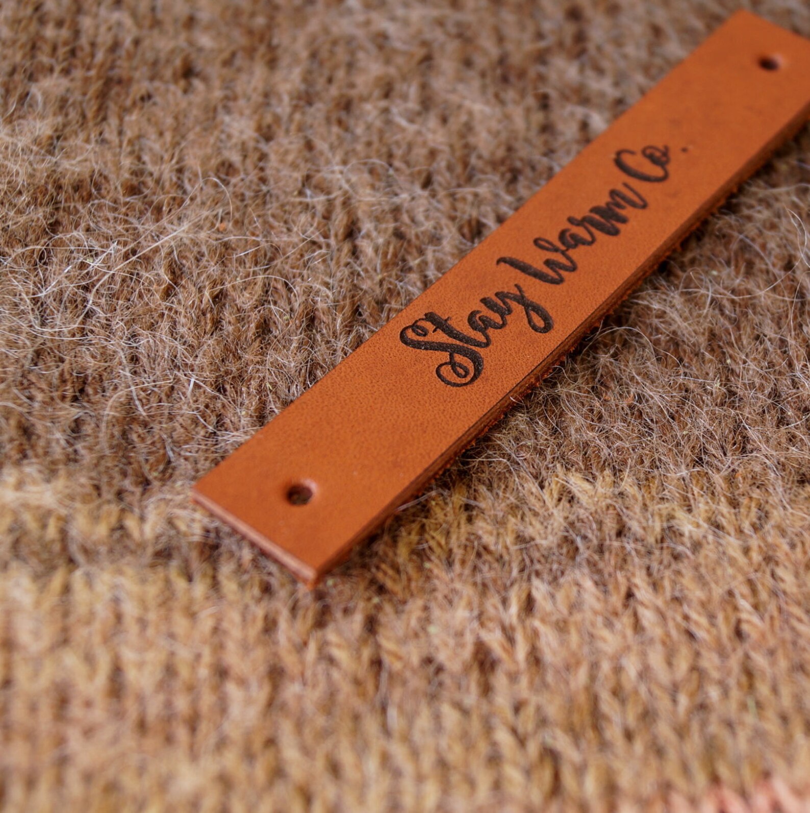 Custom Made Leather Labels, Personalized Logo Labels, Clothing Tags ...
