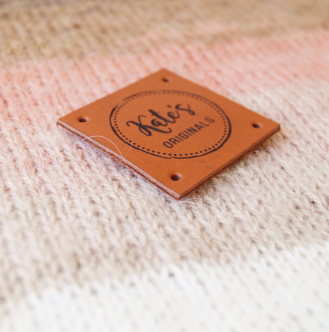 Personalized Knitting Labels, Custom Crochet Tags, Clothing Labels ...