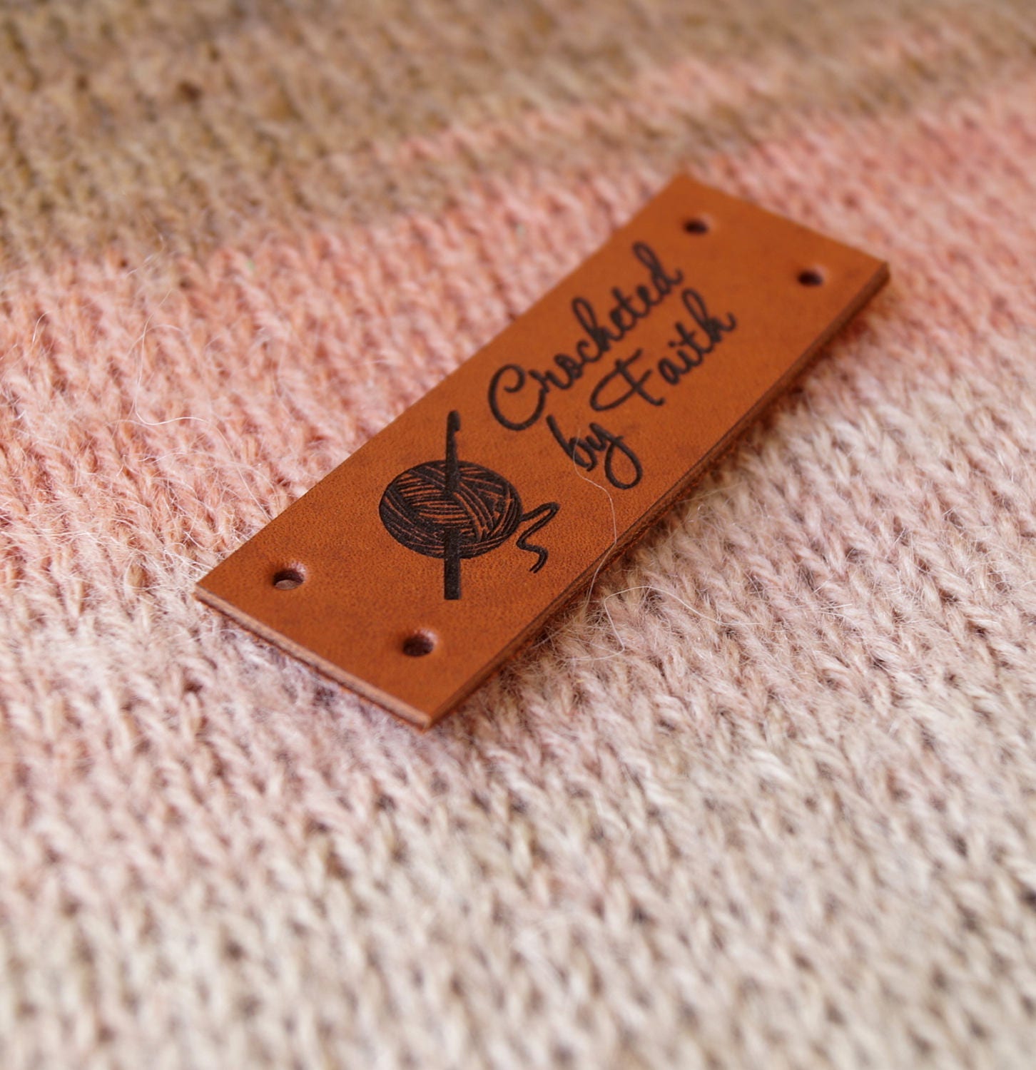 Leather Tags Personalized Leather Labels Custom Clothing - Etsy