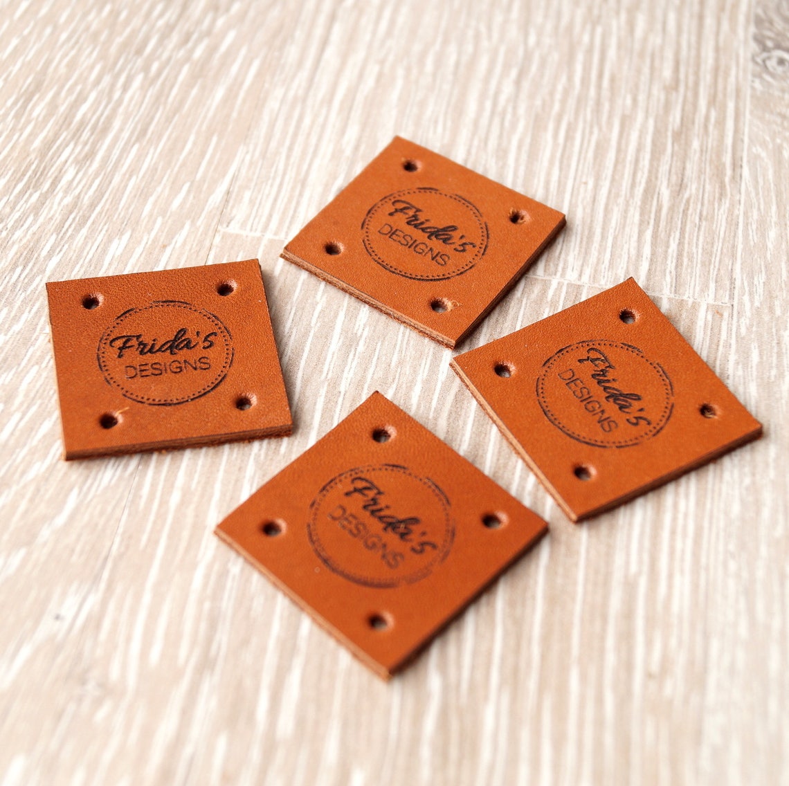 Custom Clothing Labels Leather Labels Personalized Leather - Etsy
