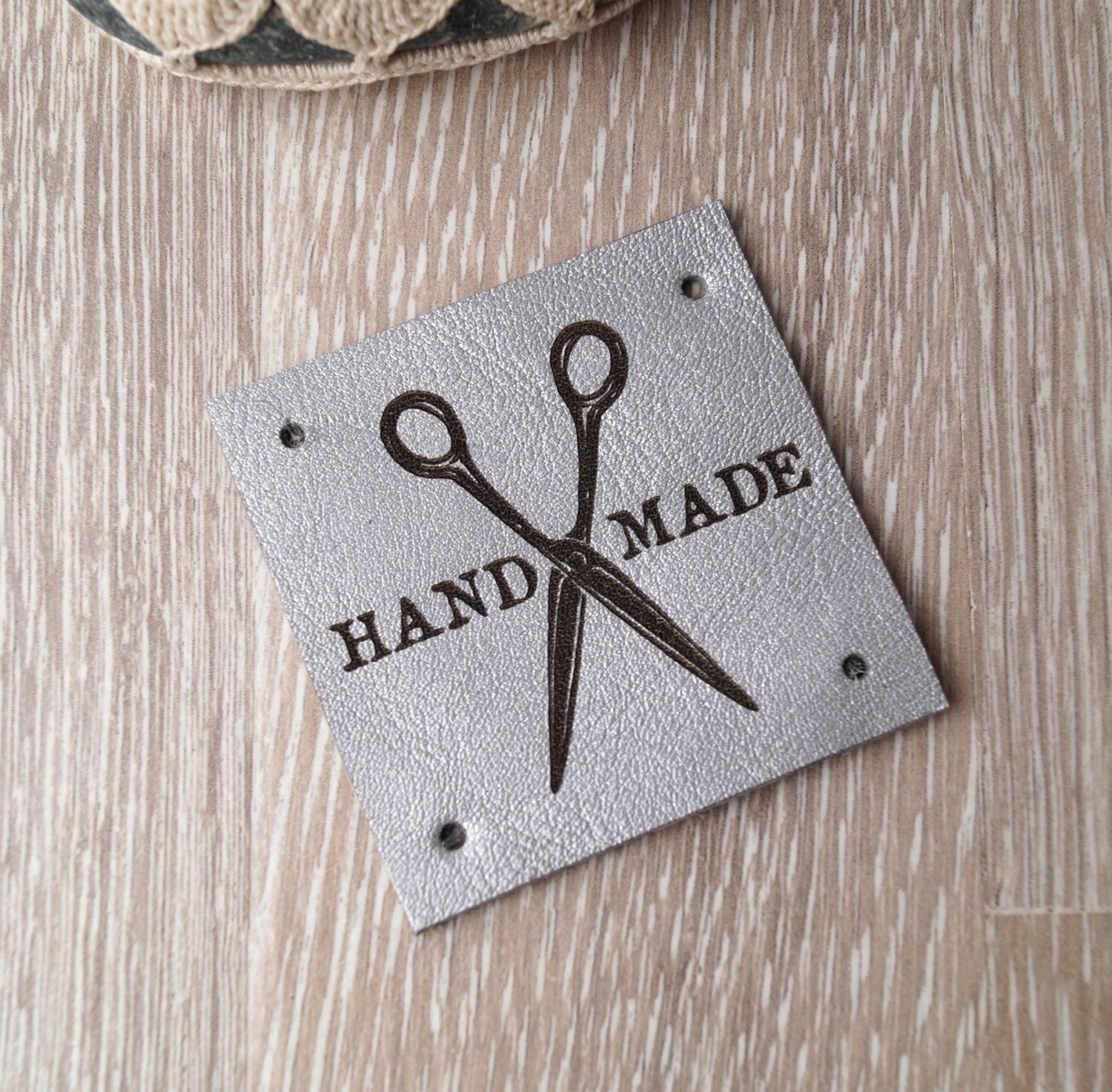 Pesonalized Leather Labels Custom Labels Your Logo Leather - Etsy