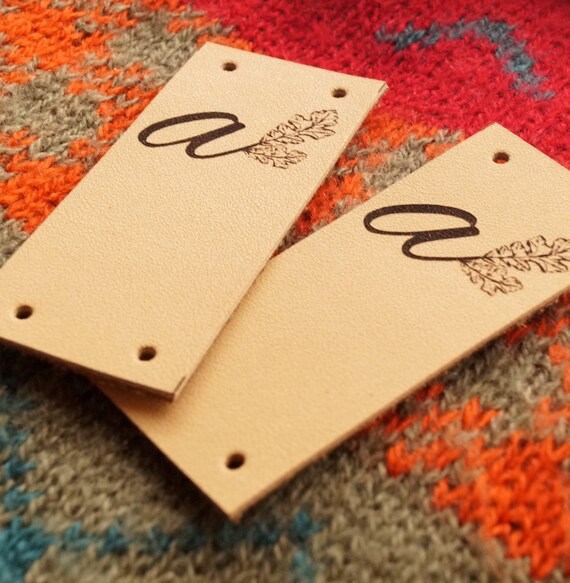 Logo Branding Labels Custom Logo Labels Leather Labels | Etsy
