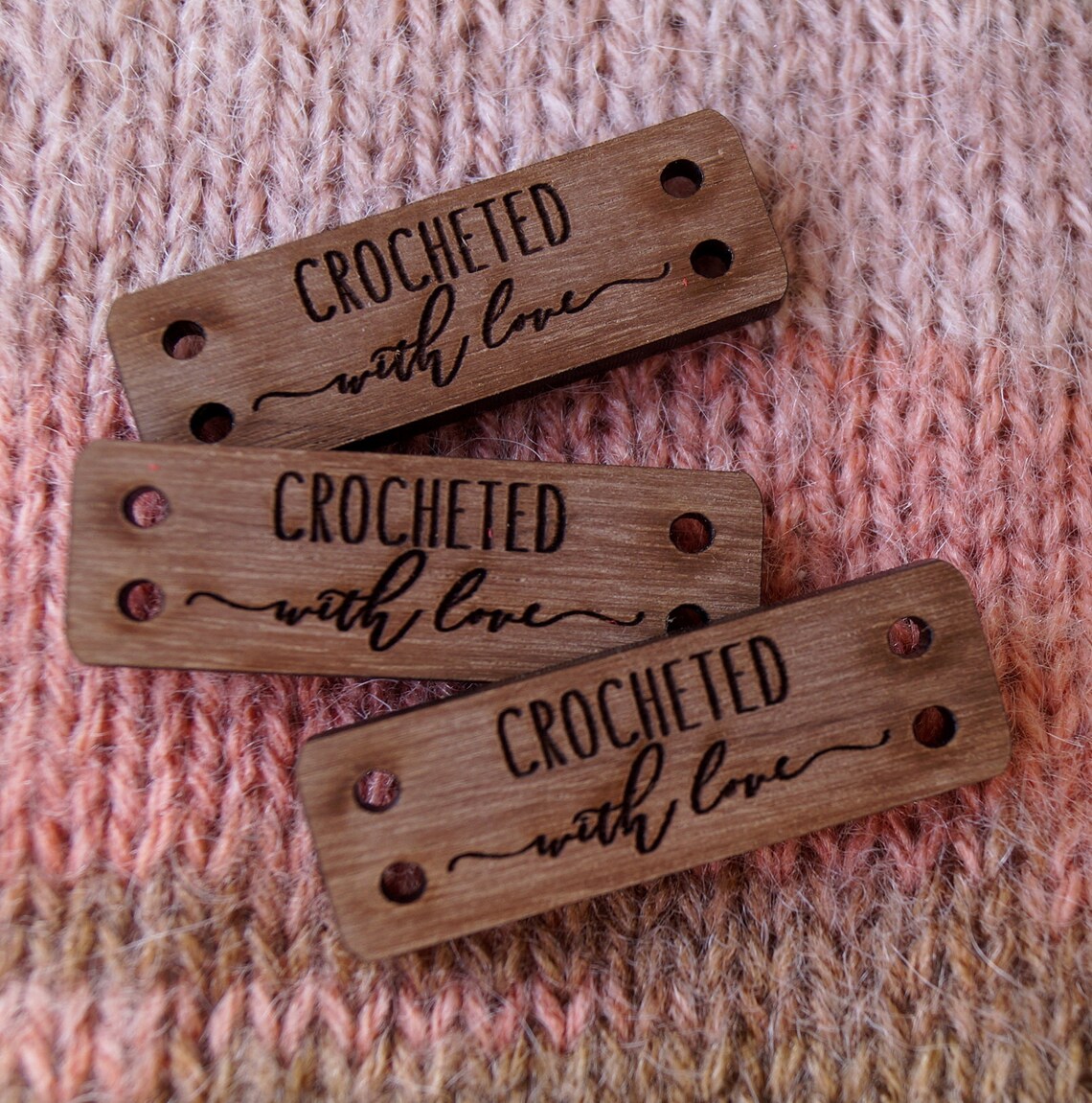 Wooden Labels Custom Garment Labels Personalized Clothing | Etsy