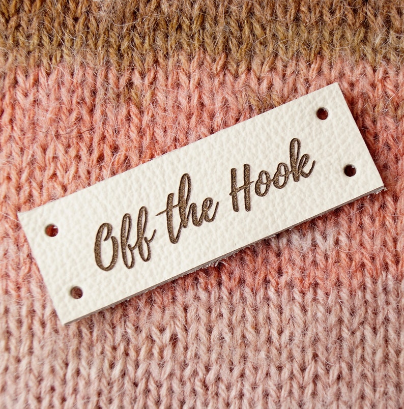 Labels for Handmade Items Knitting Labels Custom Garment - Etsy