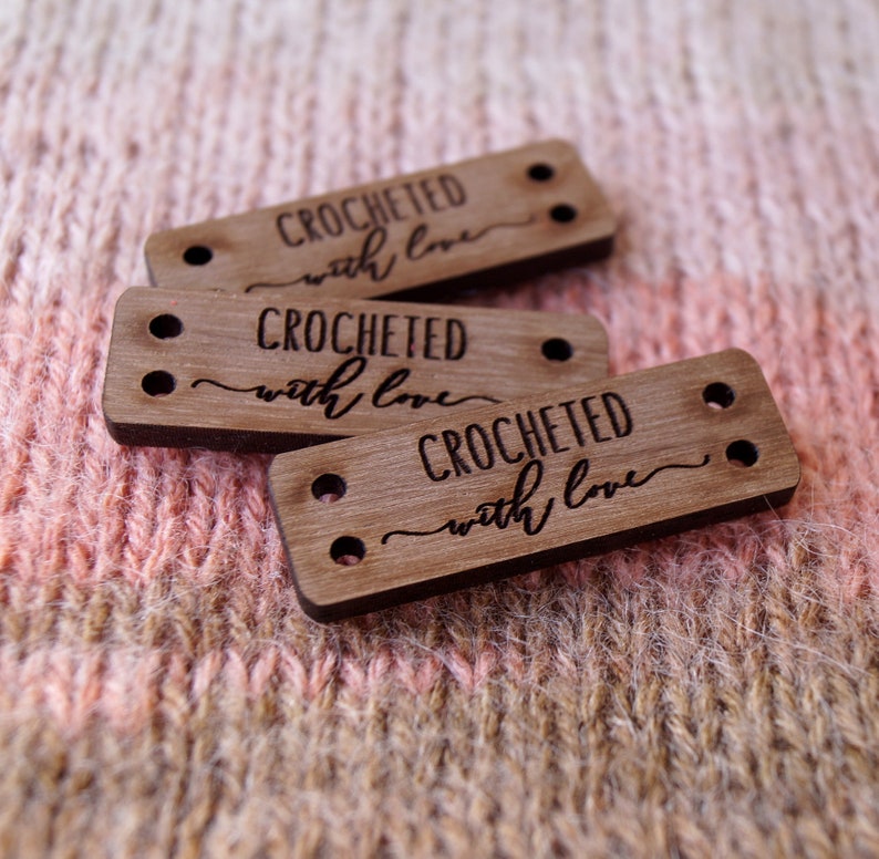 Wooden Labels Custom Garment Labels Personalized Clothing - Etsy