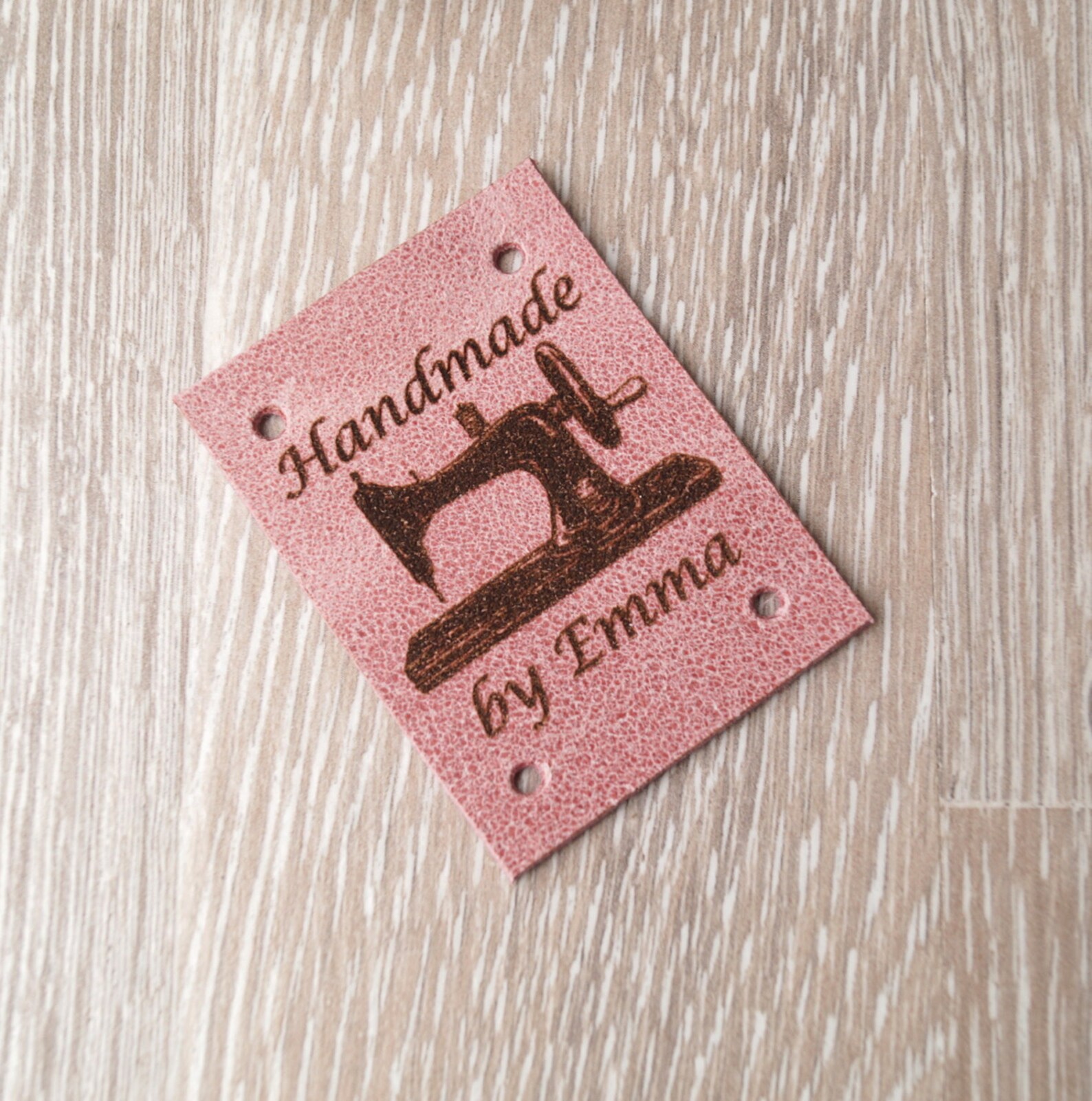 Handmade Sewing Labels Custom Labels Personalized Leather | Etsy