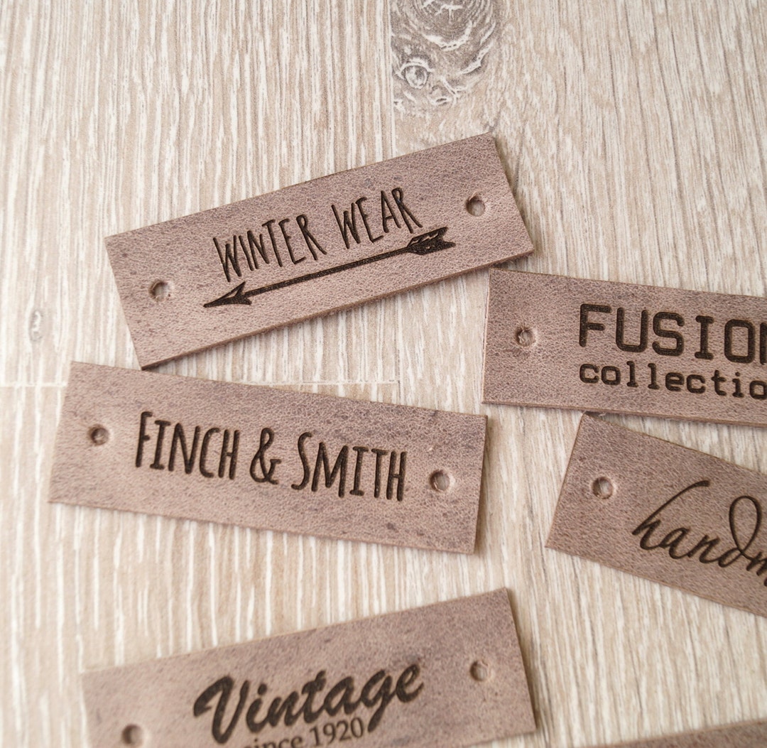 Clothing Labels, Custom Labels, Leather Tags, Care Labels, Labels for ...