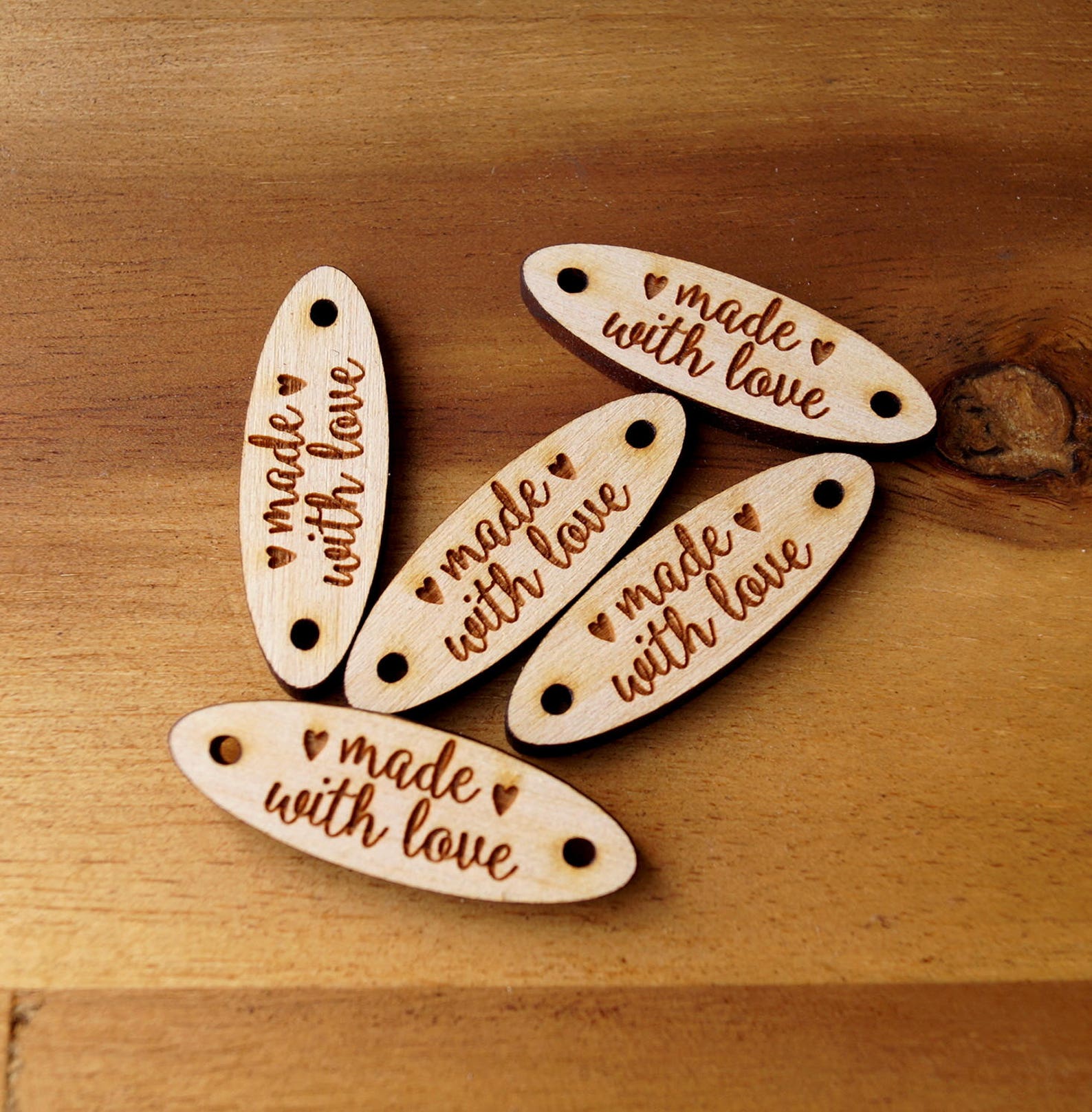 Custom Garment Labels, Knitting Labels, Wooden Labels, Wooden Logo Tags ...