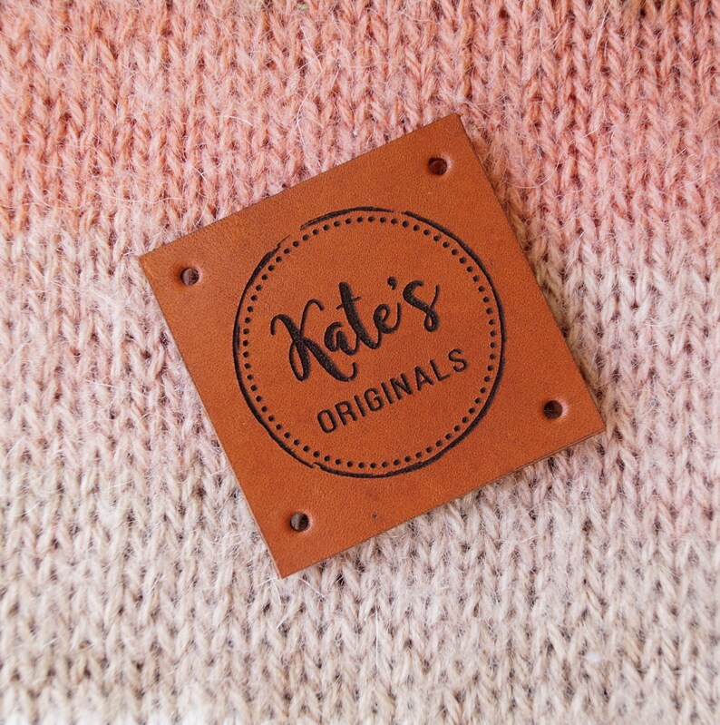 Personalized Knitting Labels Custom Crochet Tags Clothing - Etsy UK