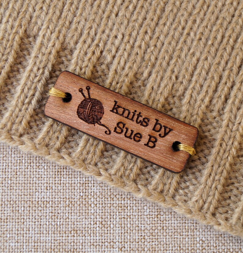 Wooden Labels, Custom Clothing Labels, Personalized Label Tags, Labels ...