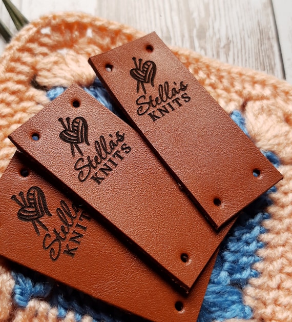 Leather Labels for Handmade Items Set of 25 Pc - Etsy