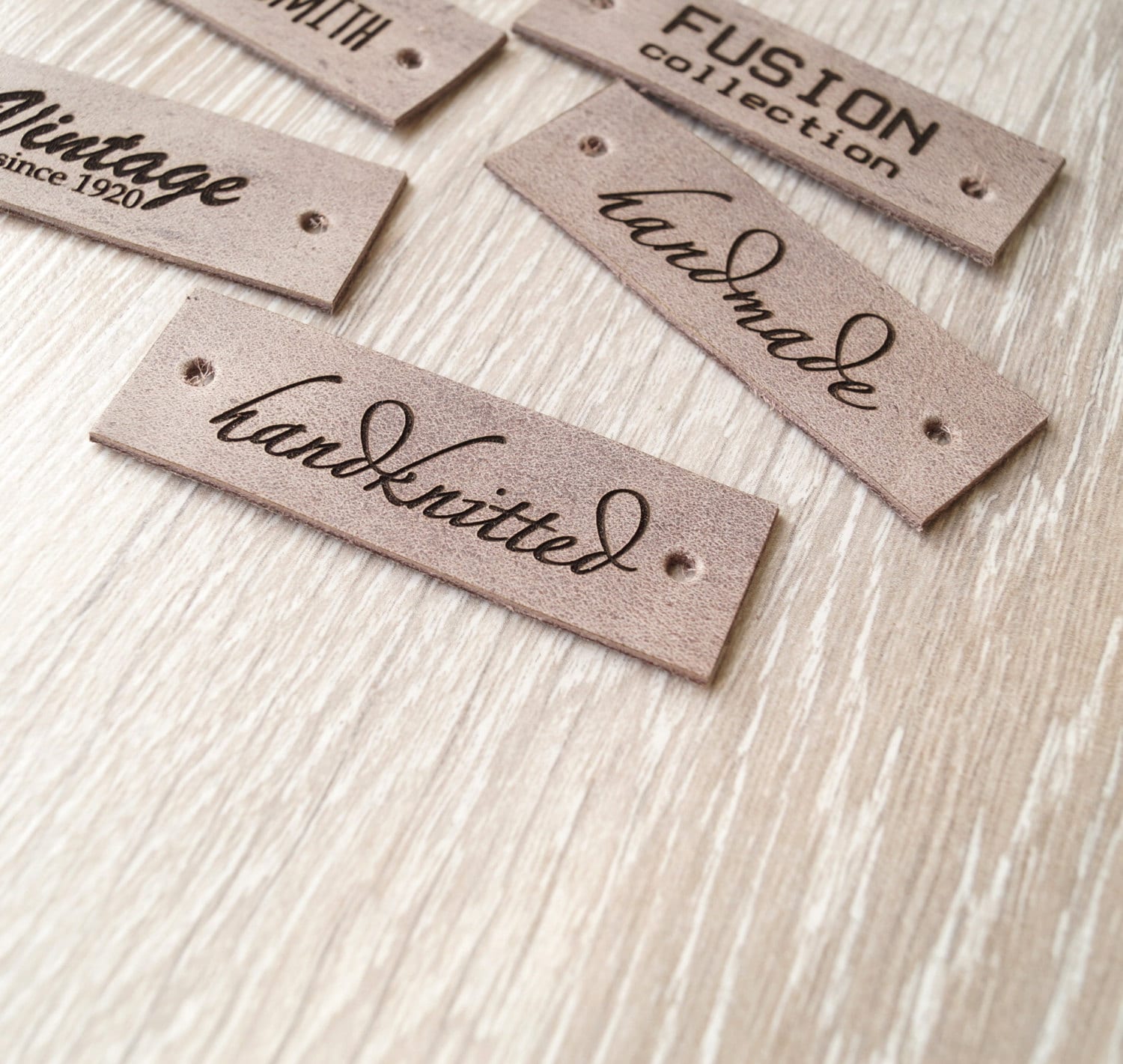 Product Tags, Custom Labels, Leather Tags, Care Labels, Labels for ...