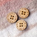 Personalized Wood Buttons Engraved With Your Text or Logo - Wooden ...