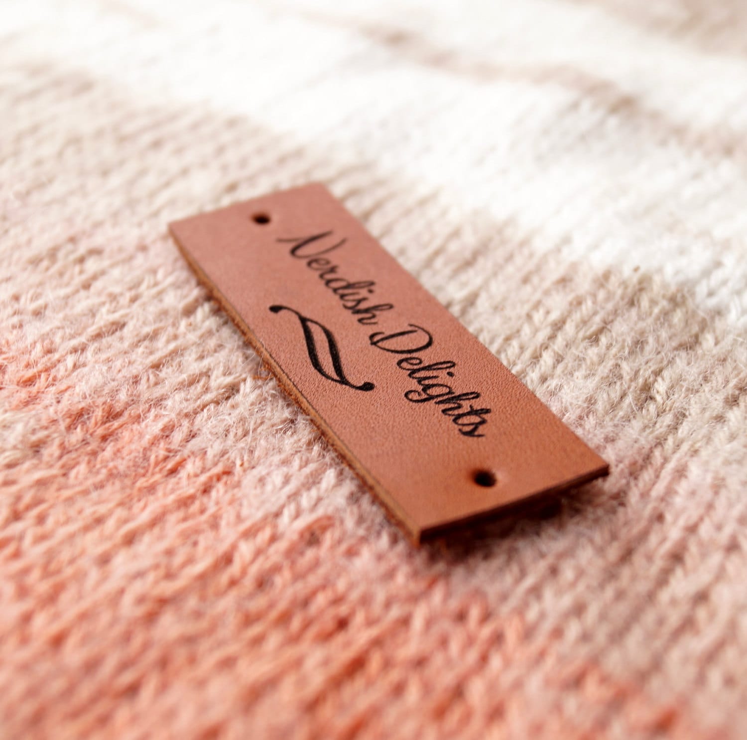 Product Labels, Personalized Leather Tags, Custom Made Logo Labels ...