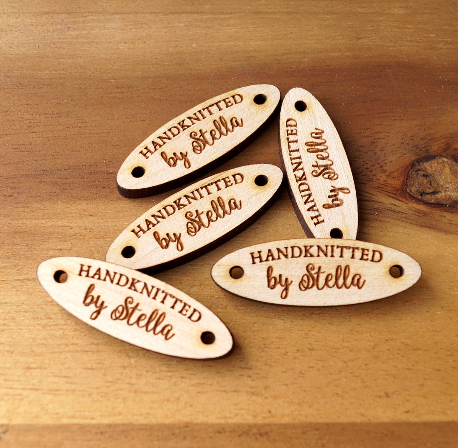 Wooden Labels Custom Garment Labels Engraved Wooden Tags - Etsy
