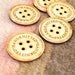 Oversized Wooden Buttons, Personalized Buttons for Knitted and ...