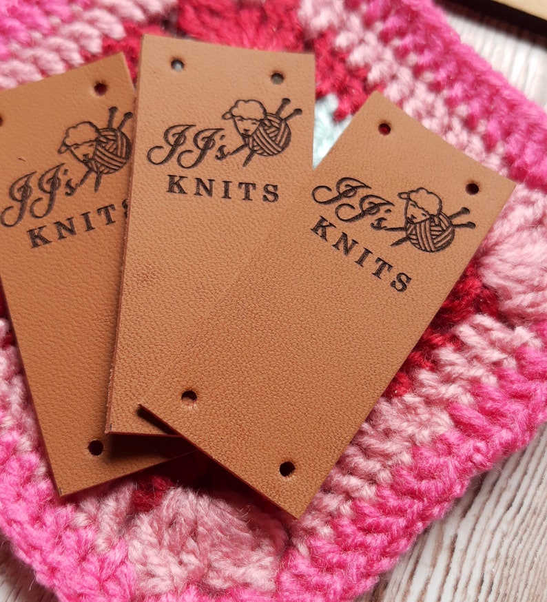 Leather Labels for Handmade Items Set of 25 Pc - Etsy