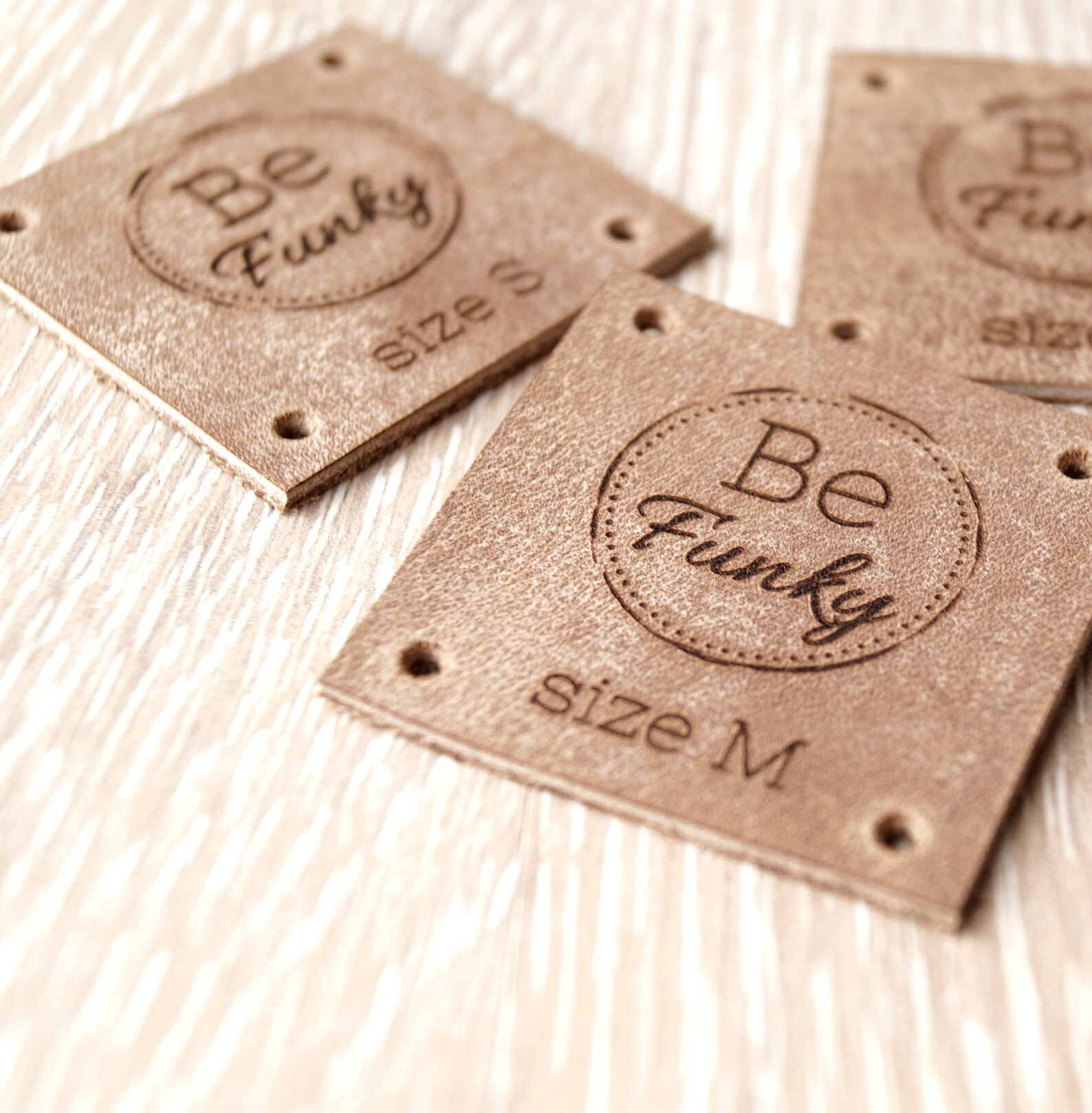 Crochet Labels Personalized Leather Labels Knitting Labels | Etsy